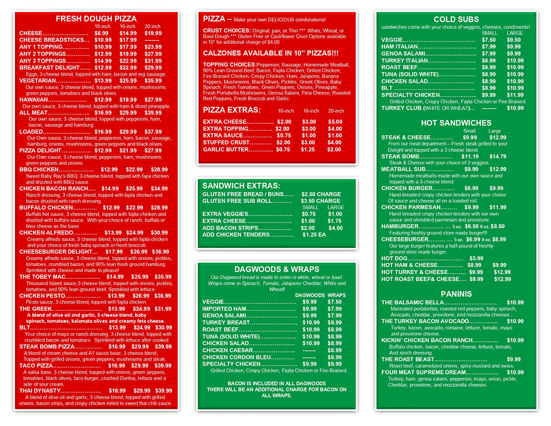 Deli and Takeout | Tobey's Grocery